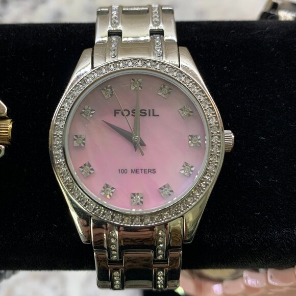 Fossil | Accessories | Fossil Pink Ladies Watch 0 Meters | Poshmark